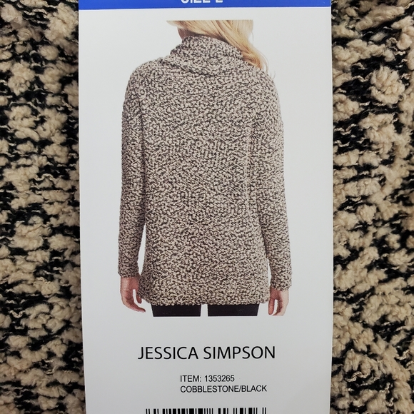 Jessica Simpson | Sweaters | Jessica Simpson Cowl Neck Long Sleeve Drop ...